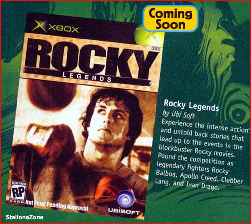 Rocky Legends – Craig Zablo's StalloneZone